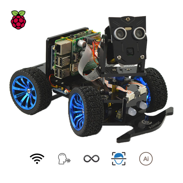 Raspberry Pi Robot Real Time Object Detection Using
