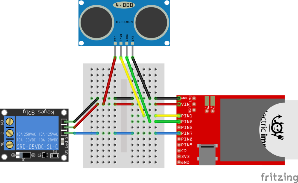 DIY Electric Imp WiFi garage opener + sensor for under $50 (weekend ...